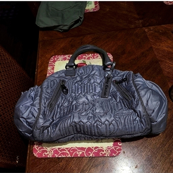 Juicy Couture | Bags | Rare Htf Y2k Vintage Juicy Couture Puffer Grey ...